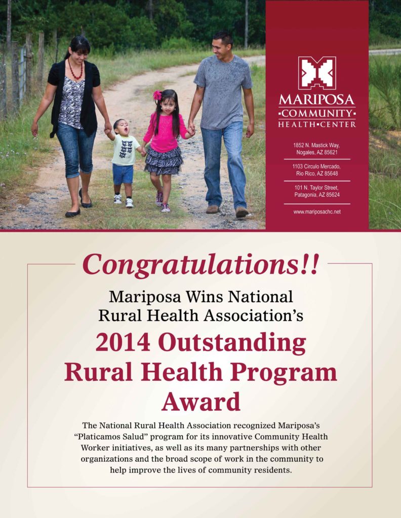 Awards & Recognitions – Mariposa Community Health Center